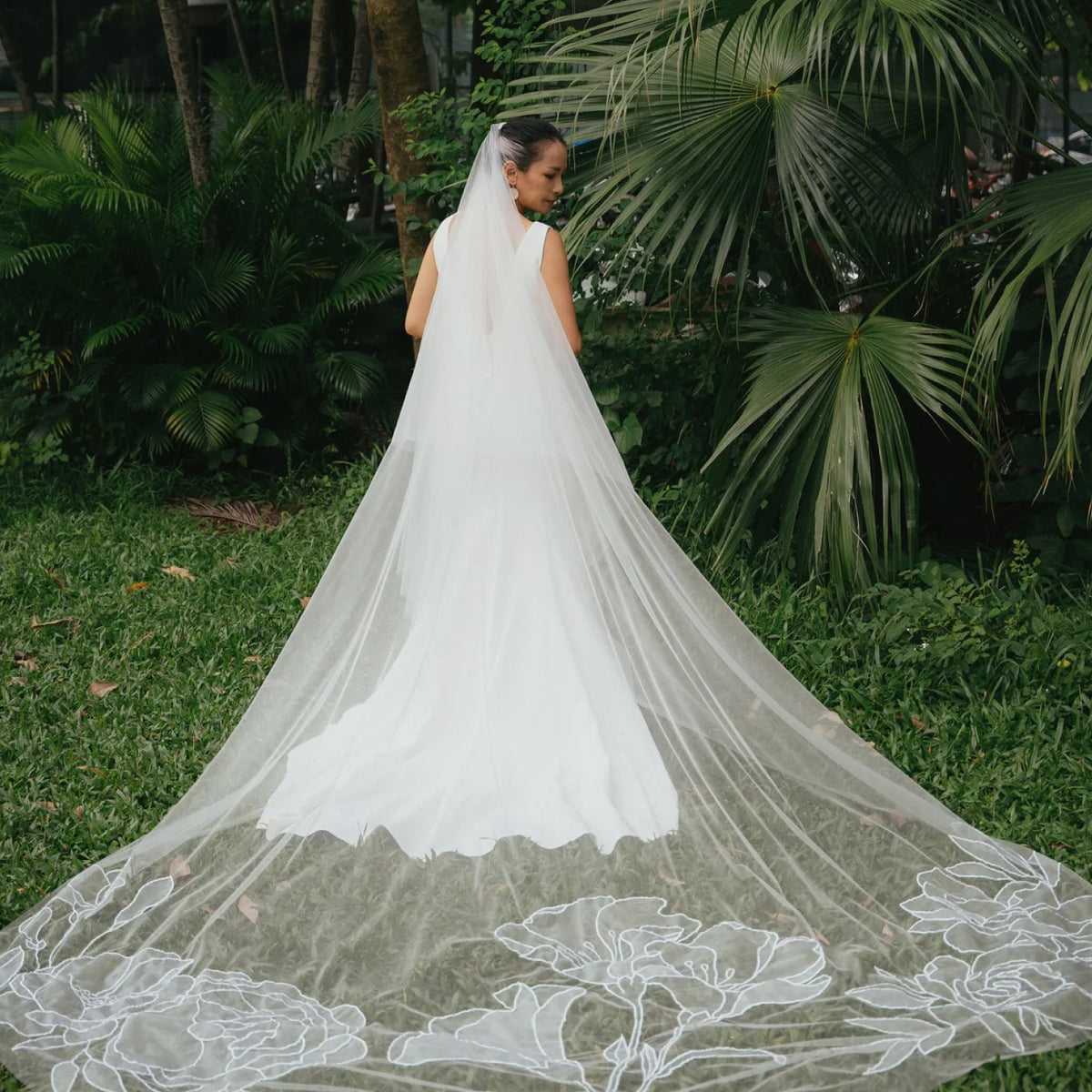 Ivory Cathedral Wedding Veils | Classic Elegance | Tara Bridal