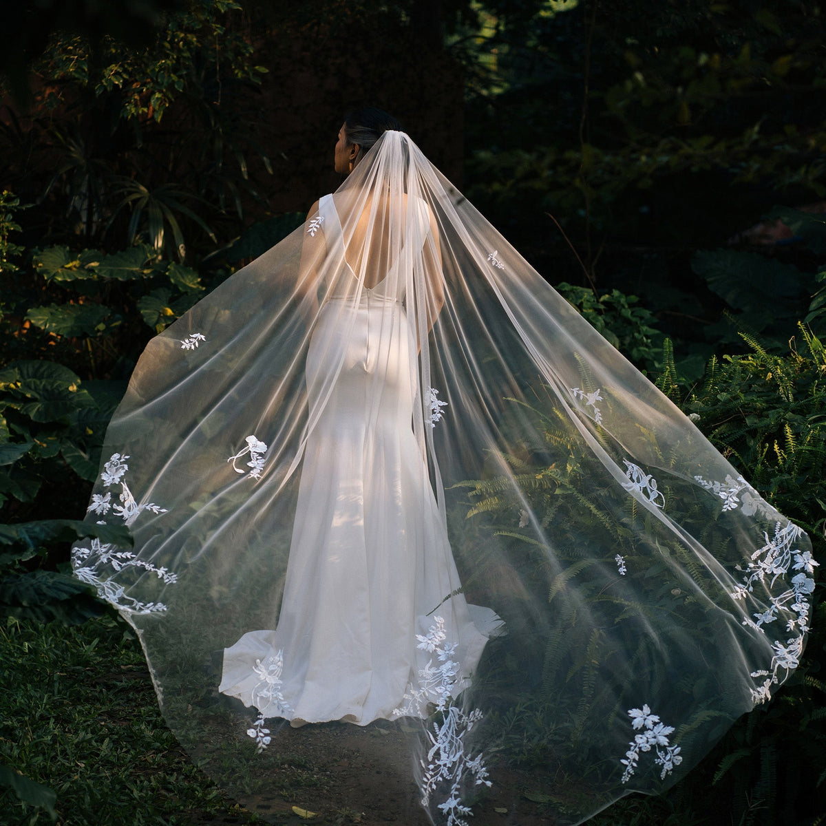 Minimalist Chapel Veil Trends for a Sleek and | Tara Bridal | TARA Bridal