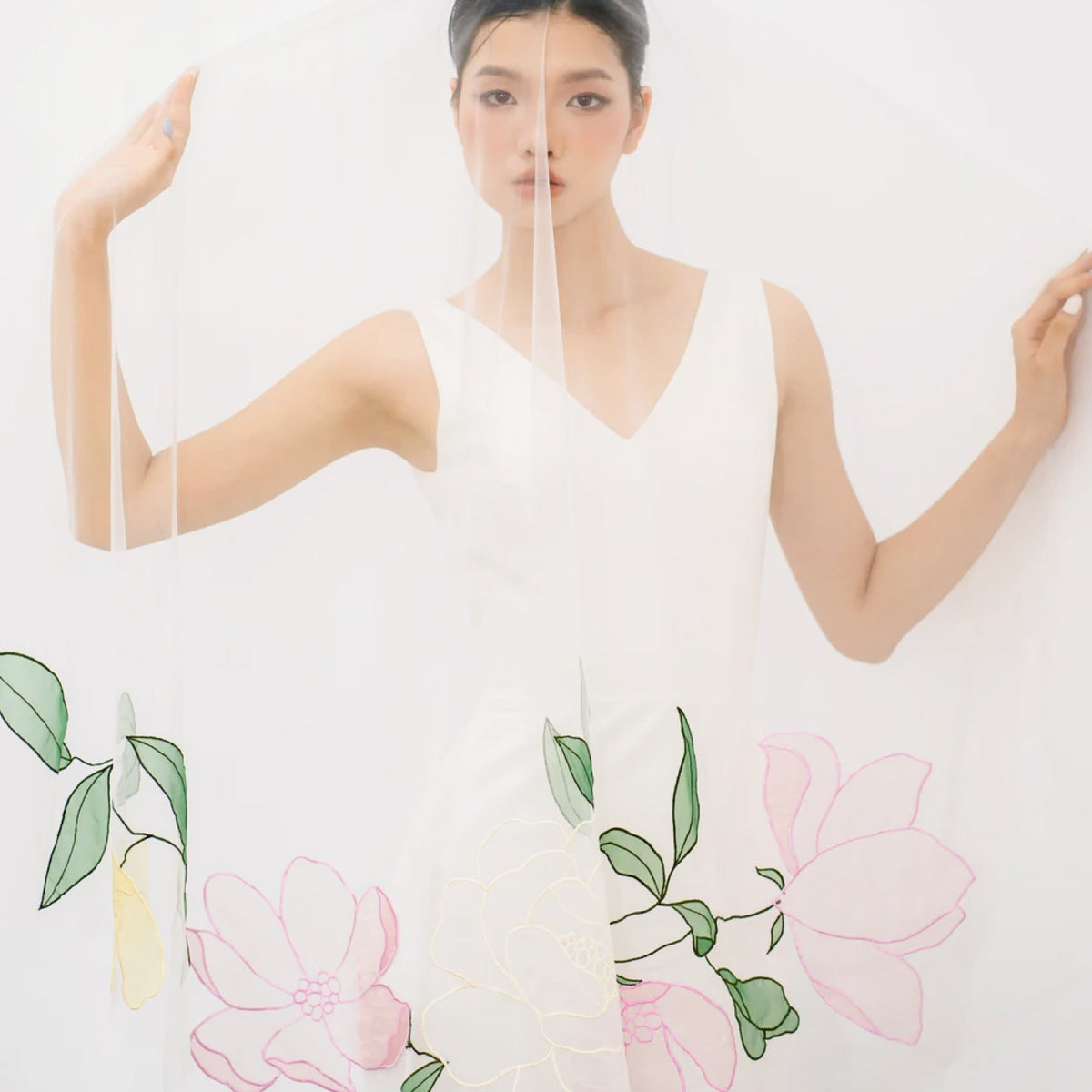 Floral Wedding Veils | Romantic Blooms | Tara Bridal