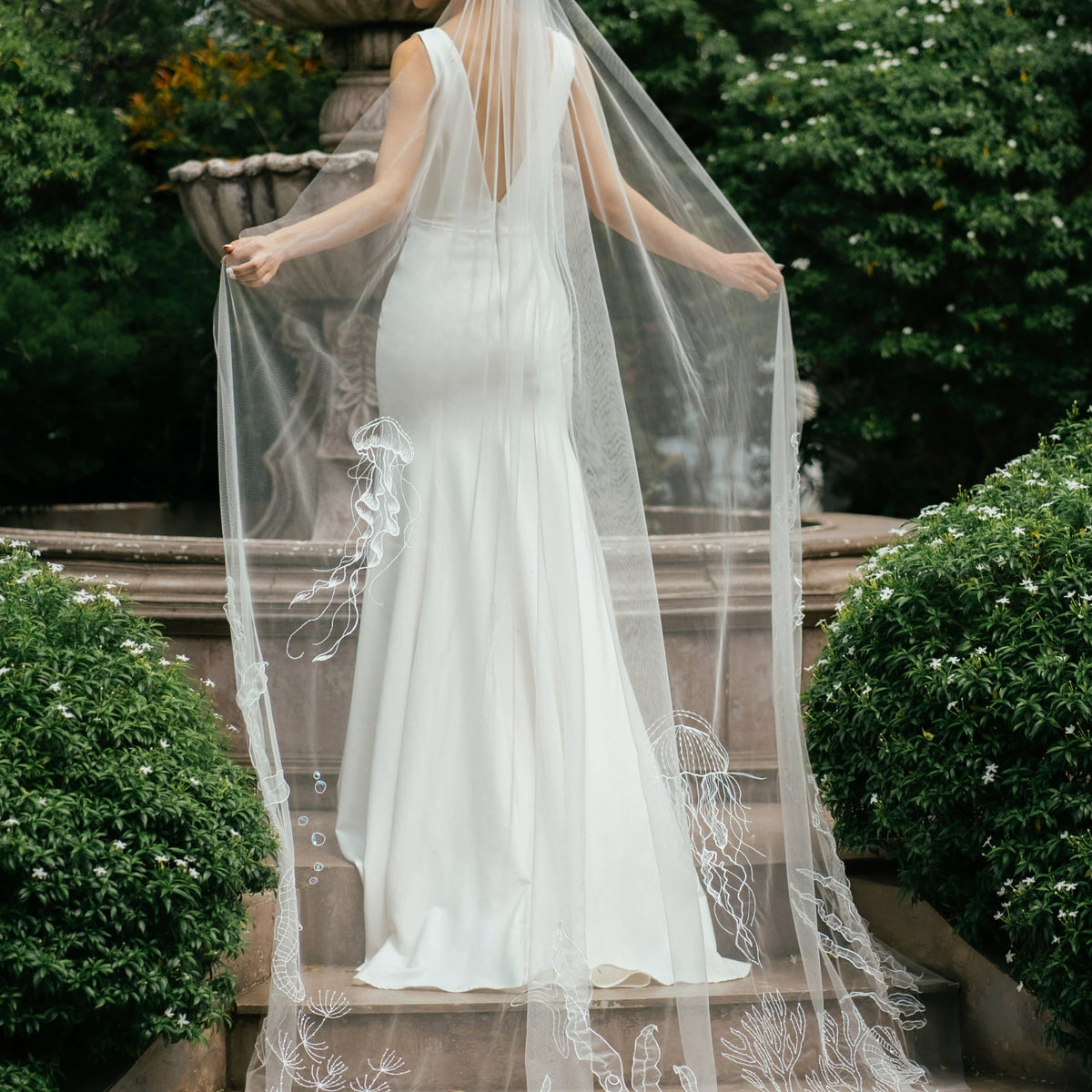Beach Wedding Veils | TARA Bridal